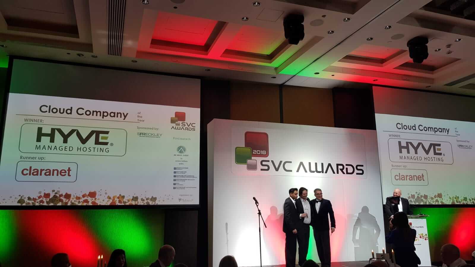 Hyve is Cloud Company of the Year! - Hyve Managed Hosting